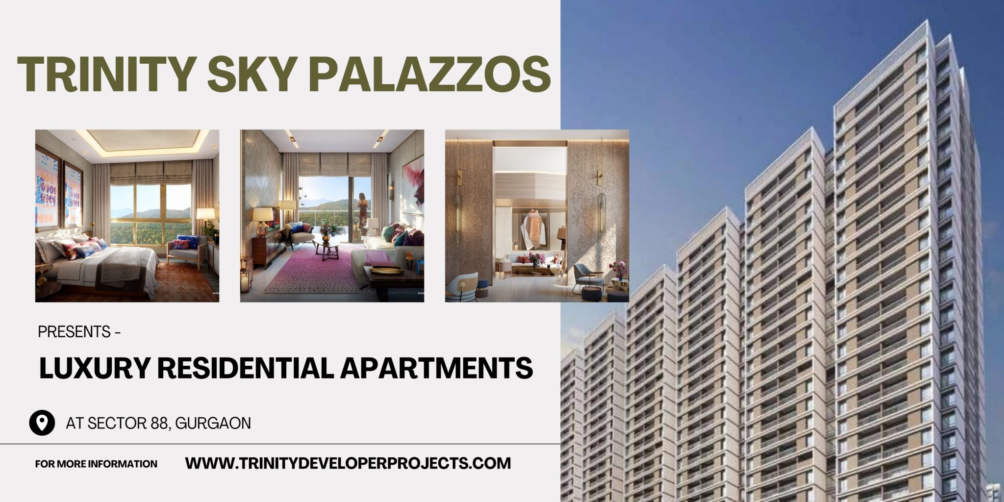 Trinity Sky Palazzos Sector 88 In Gurugram | Step into a World of ...